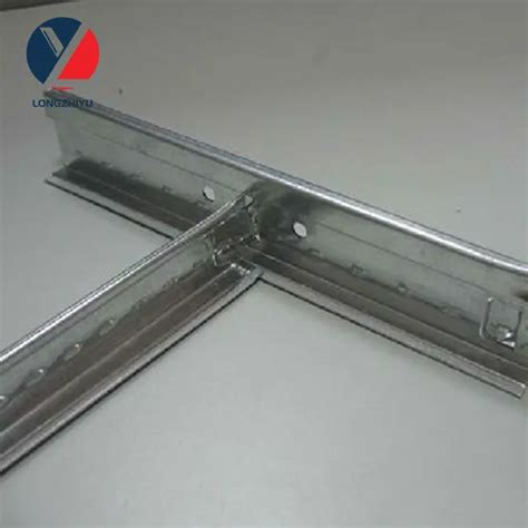 Cheaper T Grid Gypsum Board T Bar Suspended Ceiling System Ceiling Grids Ceiling Suspension