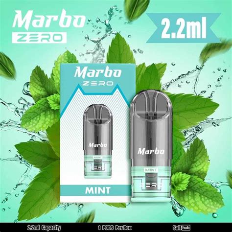 หัวพอต Marbo Zero Mint 2 2ml ศูนย์รวมพอตไฟฟ้า ราคาถูก จากแบรนด์ชั้นนำของวงการ