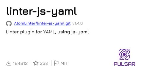 Linter Js Yaml