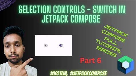 How To Create A Toggle Switch In Jetpack Compose Android Ui Tutorial Youtube