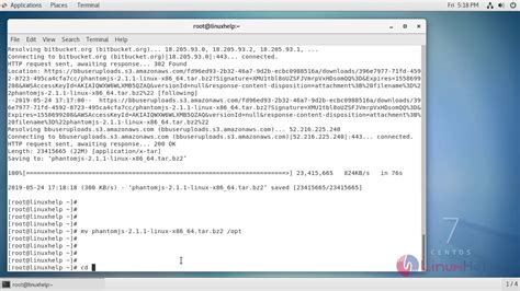 How To Install Phantomjs 211 On Centos 76 Youtube