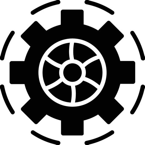 Settings Glyph Icon 10929266 Vector Art At Vecteezy