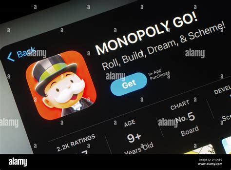 Ostrava Czechia July 27 2024 App Store With Monopoly Go Mobile Game Application To Be