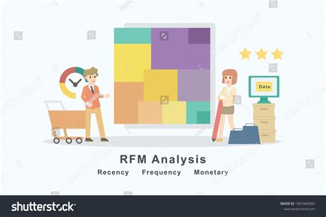 Rfm Analysis Customer Segmentationrecency Frequency Monetary Stock Vector Royalty Free