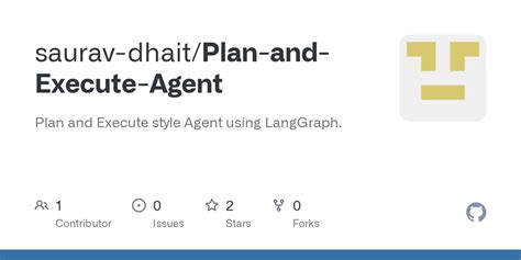 Plan And Execute Agentasyncgraphmakerpy At Main · Saurav Dhaitplan