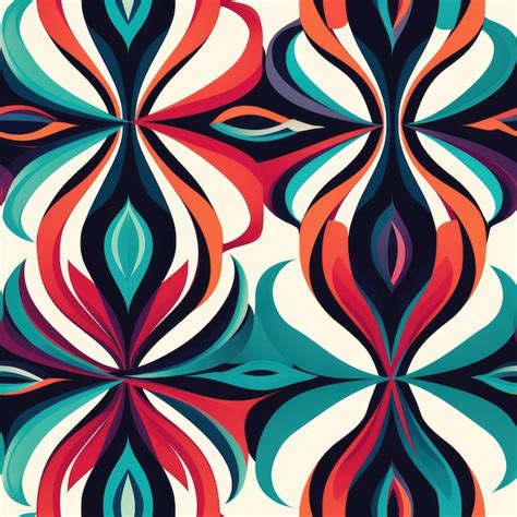 Premium Ai Image Abstract Patterns Contemporary Seamless Pattern