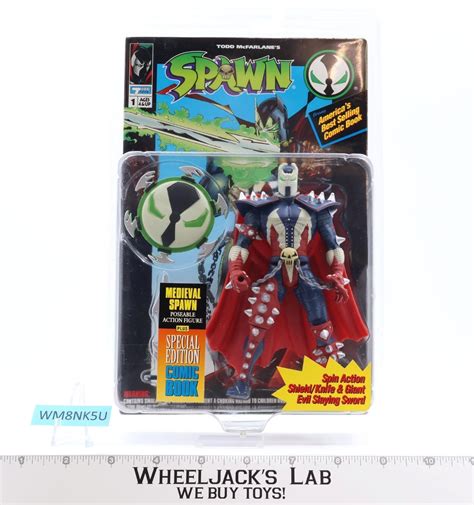 Medieval Spawn Comic Book Spawn 1994 Todd Toys Action Figure New