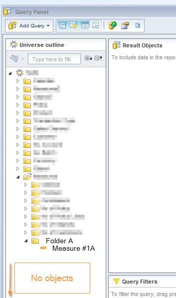 Solved Universe Objects Are Not Visible In Webi Missing Sap Community