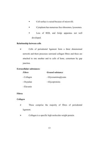 Periodontal Ligament DOC Dental Health Diseases And Conditions