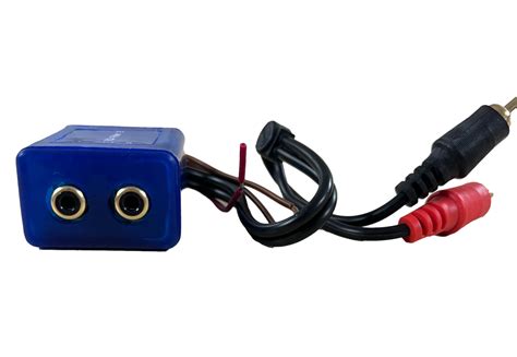 RCA Ground Loop Isolator Noise Kills Hum Audio Filter