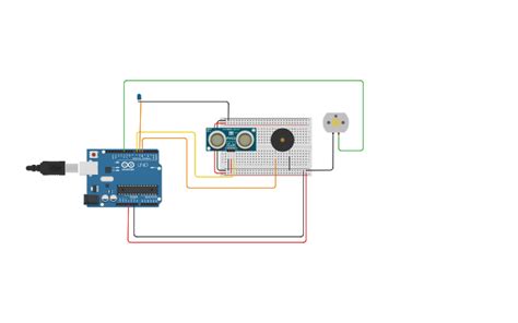 Circuit Design Water Level Indicator Tinkercad