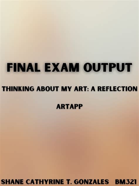 Final Exam Output Pdf