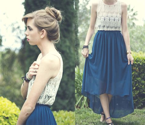 배경 화면 푸른 자화상 나를 유행 셔츠 본인 머리 모델 뒤뜰 아쿠아 레이스 케이티 스타일 치마 금발의 인디 우아한 혈액 요소 질소 롱