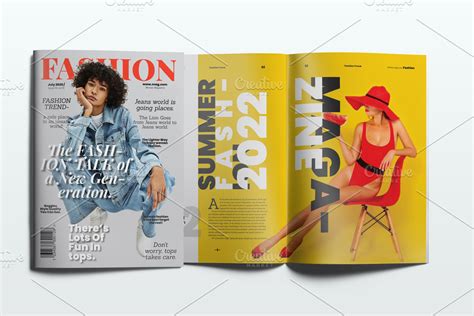 Fashion Magazine Layout