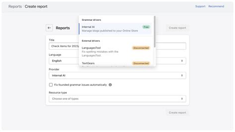 content assistant—grammar analyze grammar and auto fix typos in your