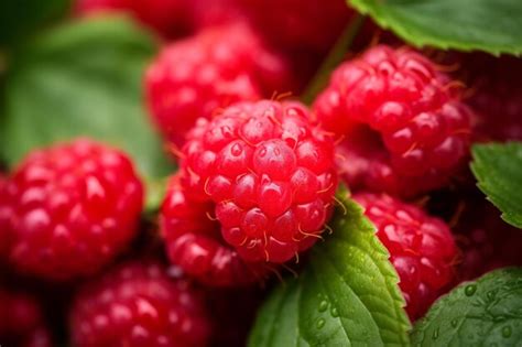Thorny Raspberry Bush Plant Generate Ai Premium Ai Generated Image