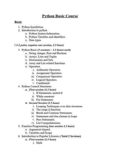 Python Course Basic Gireesh S Pdf Python Programming