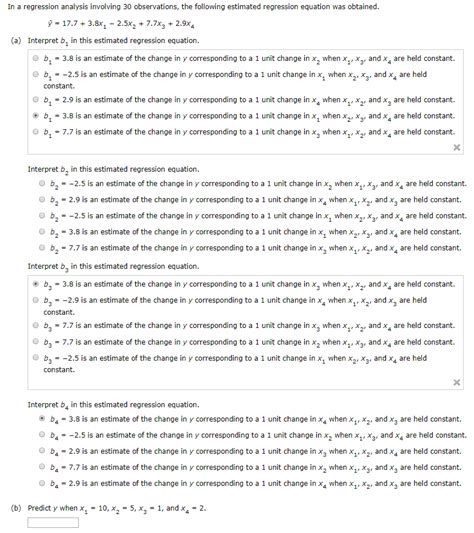 Solved In A Regression Analysis Involving Observations Chegg Com