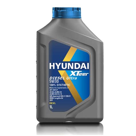 Масло Hyundai XTeer Diesel Ultra 5W30 купить | Shop-MS.ru
