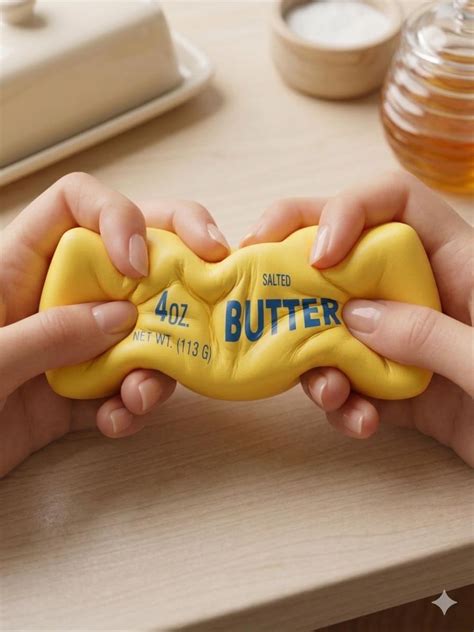 Salted Butter Stick 4oz 113g Squishy Toy Etsy