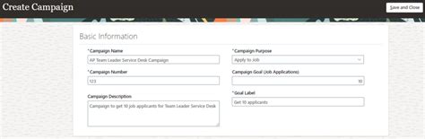 Learn To Create Email And Social Media Campaign In Oracle Recruiting