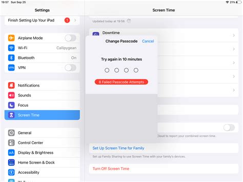 Not Sure How To Set Up Screen Time As I Forgot The Passcode No Forgot