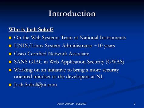 Ppt The Owasp Testing Framework Powerpoint Presentation Free
