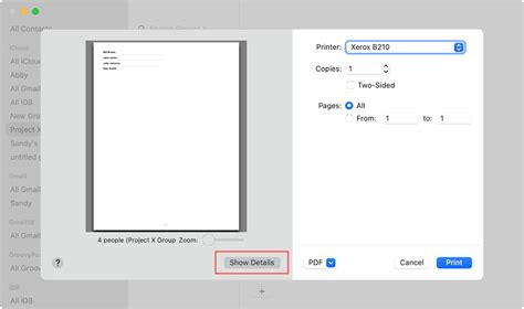 How To Print Mailing Labels Or Envelopes For A List Of Contacts On Mac