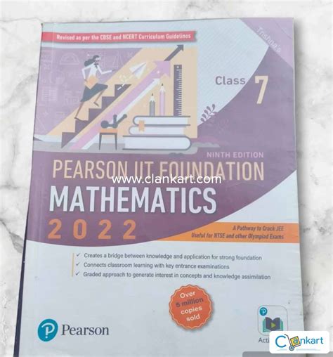 Buy Pearson Iit Foundation Mathematics Class 7 Book In Excellent Condition At