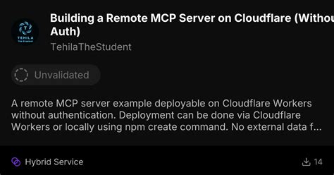 Building A Remote MCP Server On Clou LobeHub