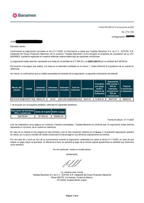 Carta Convenio Sertec