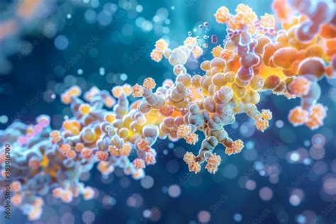 Protein Ligand Interaction A Detailed Image Of A Protein Ligand
