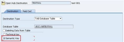 Solved Open Hub Table Key Field Issue Sap Community