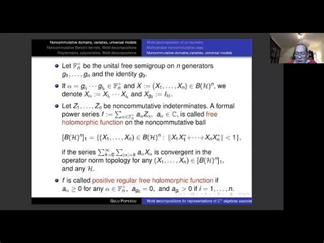 free video wold decompositions for representations of c algebras associated with noncommutative