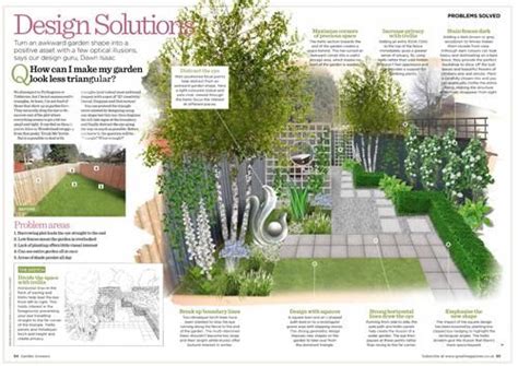 Garden Answers Design Solutions Triangular Plot Oct 2016 Dawn