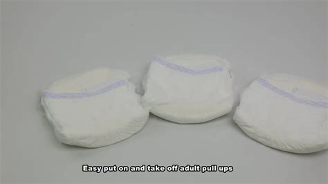 Hospital Adult Disposable Underwear Diaper High Absorbency Adult Panty