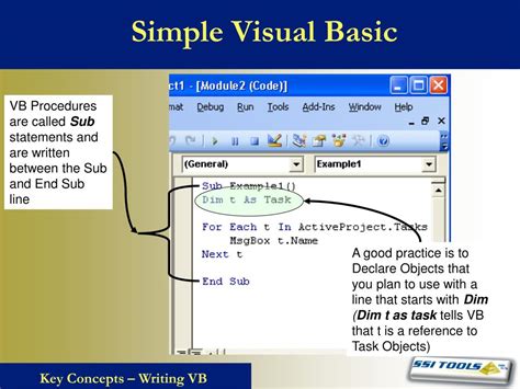 PPT Simple Visual Basic PowerPoint Presentation Free Download ID 4019785