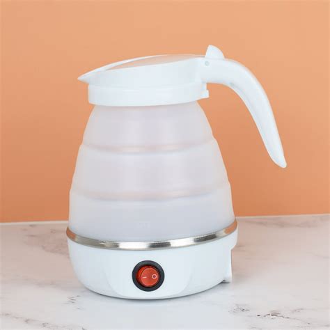 Набор с электрическим чайником Силиконовый складной чайник белый купить на Ozon по низкой цене
