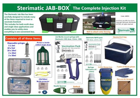 Jab Box Sterimatic Worldwide