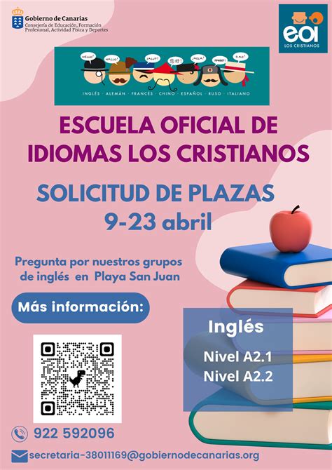 Curso 2024 2025 Proceso De Admisión Y Matrícula Escuela Oficial De