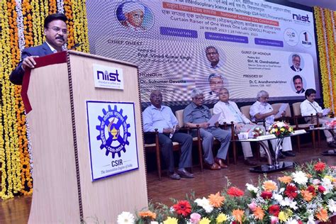 Curtain Raiser Of One Week One Lab Owol Program At Csir Niist 28th February 2023 Csir