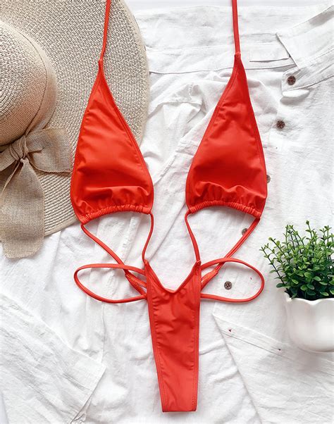 Collection Of High Cut G String Monokinis Elevate Swag
