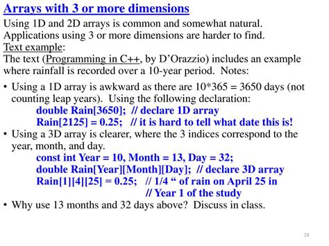 Ppt Chapter 7 One Dimensional Arrays Powerpoint Presentation Free Download Id5359174