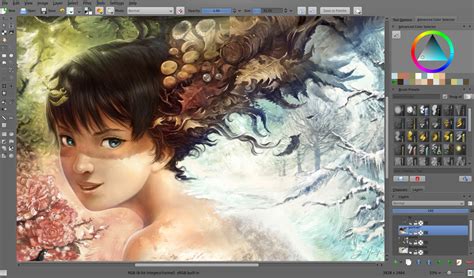 Digital Art In Krita Erbirthday