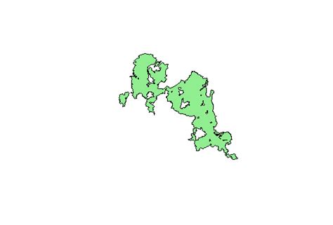 R Plot Spatial Area Defined By Multiple Polygons Stack Overflow