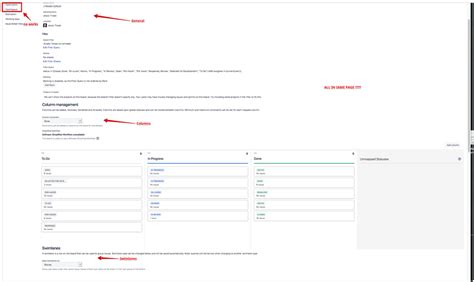board settings menu not works