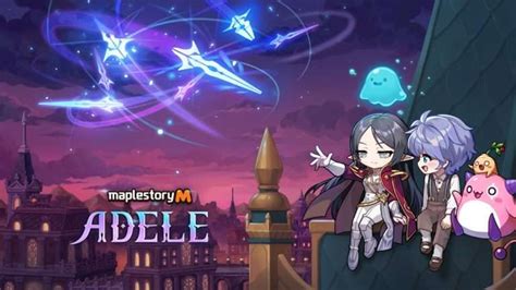 Maplestory M Update Welcomes All New Character Adele Aurora Castle