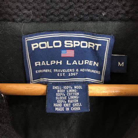 Vintage Polo Sport Ralph Lauren Knitted Sweater Knitwear Polo Rl