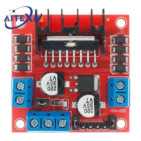 L298n Dc Motor Driver Module High Power Stepper Motor Control For