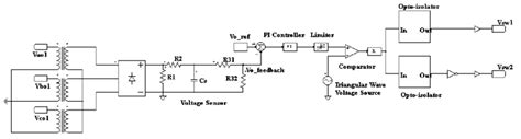 3 Phase Ac Voltage Sensing Circuit